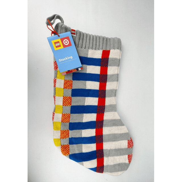 LEGO X Target Collection Holiday Sweater Knit Stocking - Walmart ...