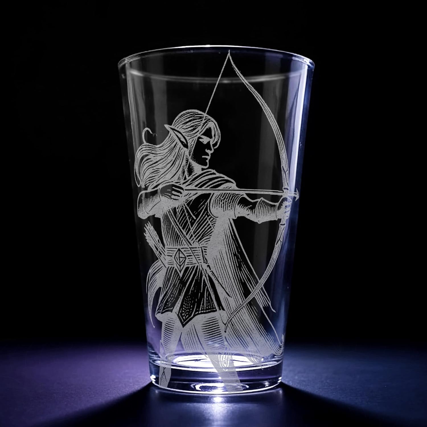 LEGOLAS Engraved 16-Ounce Pint Glass | Inspired By Tolkien's One Ring ...