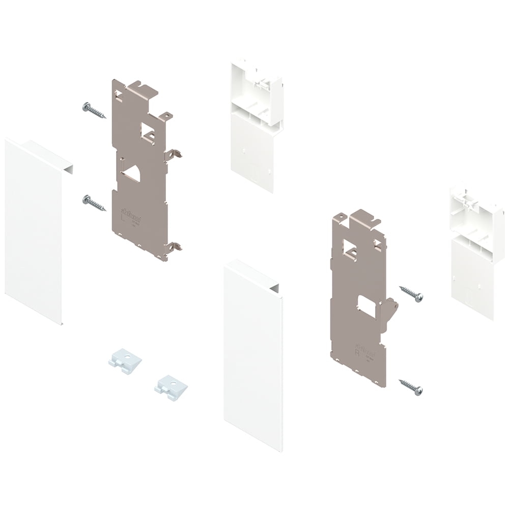 LEGRABOX Front Fixing Bracket L&R Silk White - Walmart.com