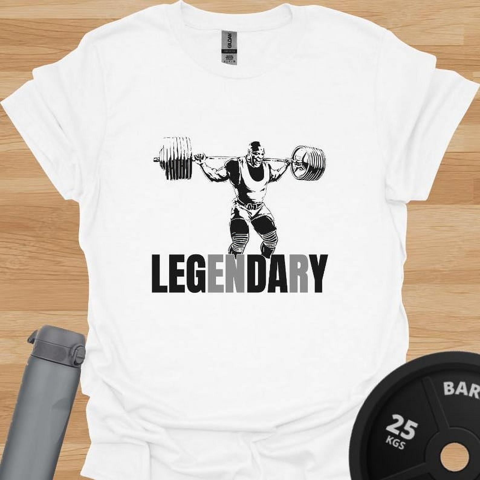 LEGenDArY Leg Day T-Shirt – Ronnie Coleman Inspired Gym Tee ...