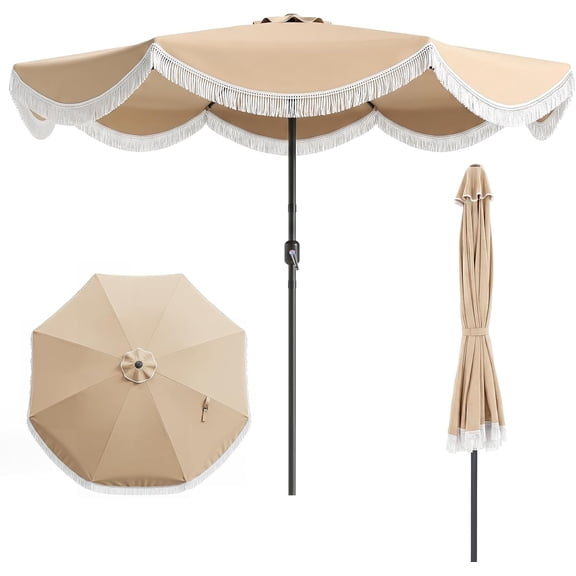 Scalloped Umbrella