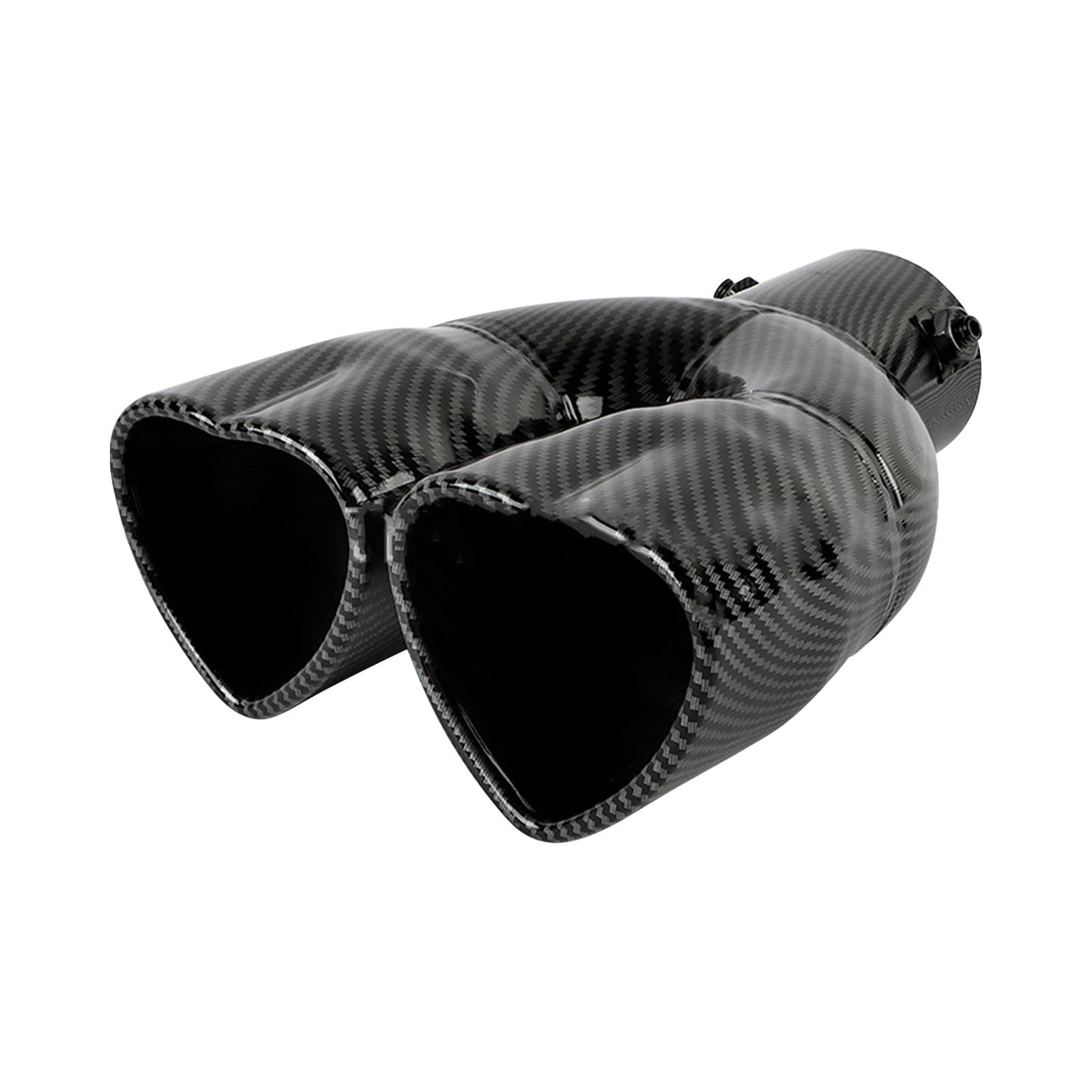LEHOZIHEQ Car Exhaust Tip Heart Shaped Tail Pipe, Universal Exhaust ...