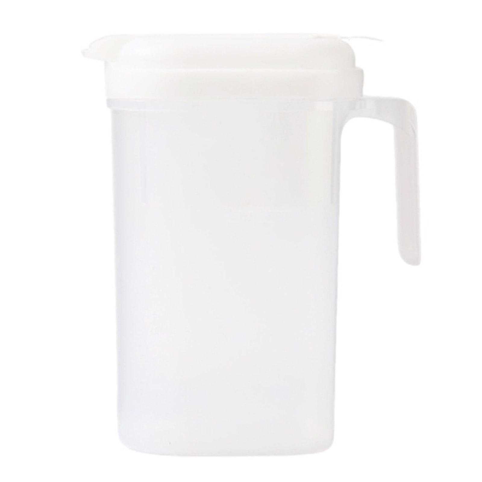 LEHOZIHEQ Clear Plastic Pitcher with Lid, Clear Water Pitcher for Cold ...