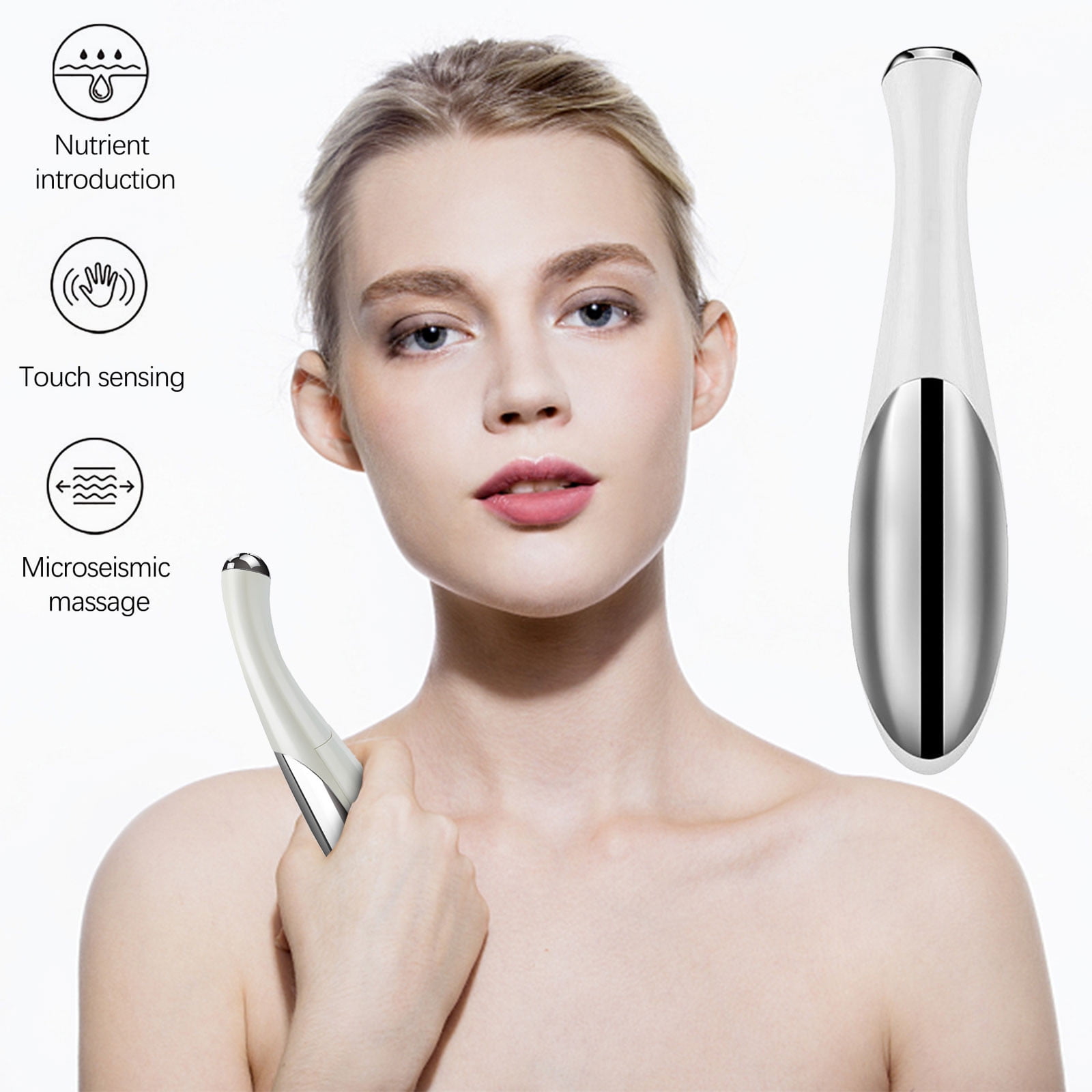 Lehoziheq Electric Eye Massager For Dark Circles Puffiness Fine Lineswrinkle Crows Feet And