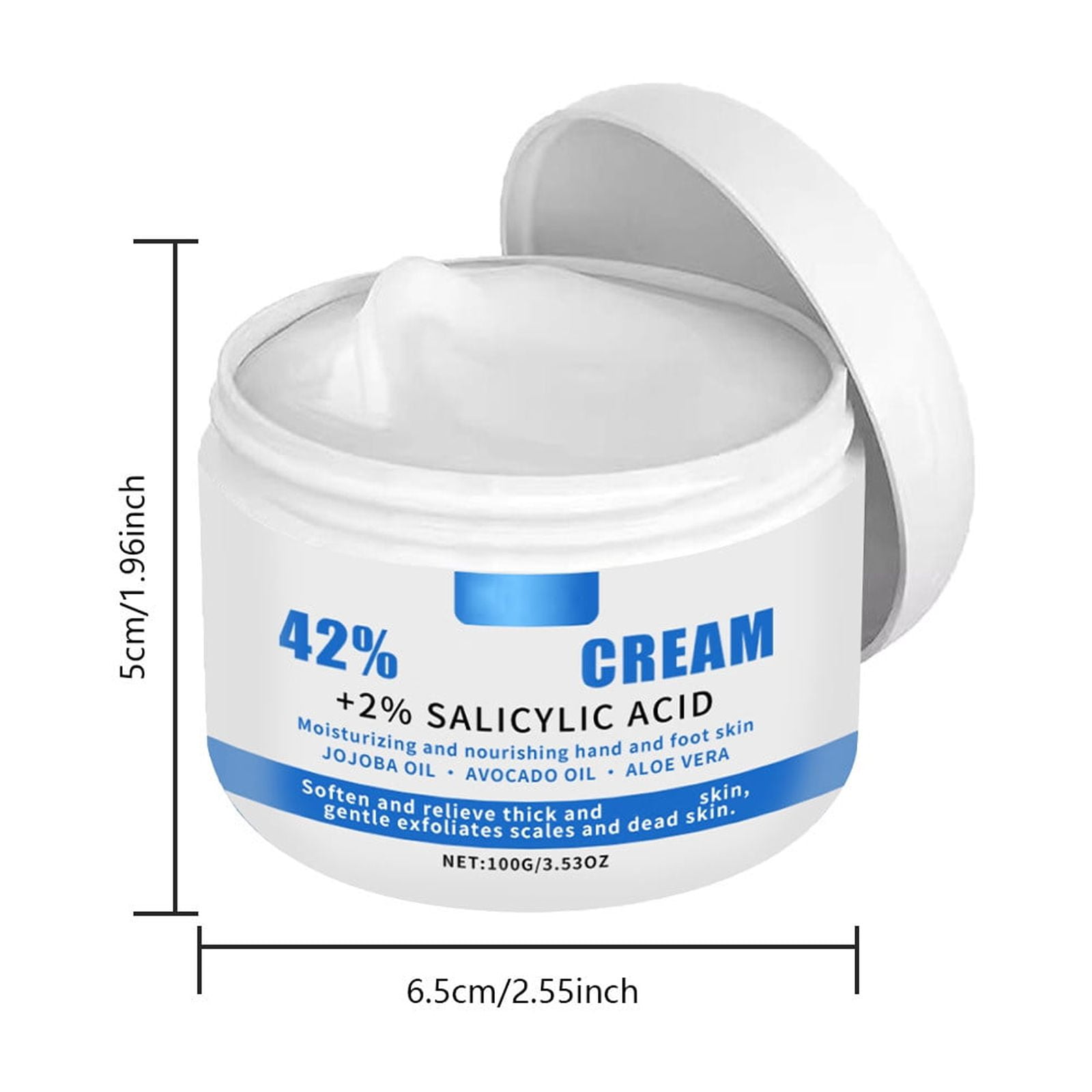 LEHOZIHEQ Foot Repair Cream, Repairs Dry Cracked Heels and Feet, Skin ...