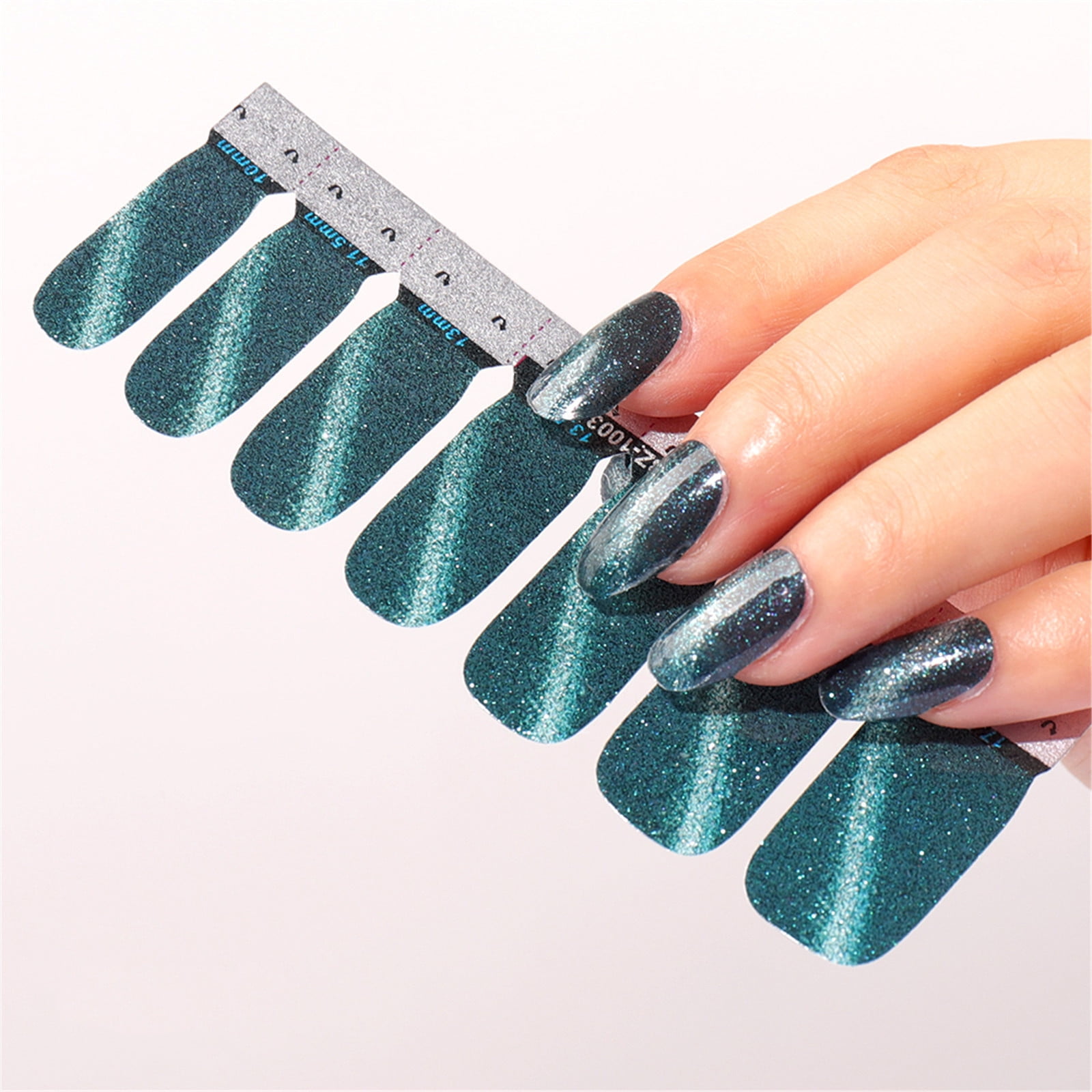 LEHOZIHEQ Full Wraps Nail Polish Strip Stickers, Nail Polish Strips ...