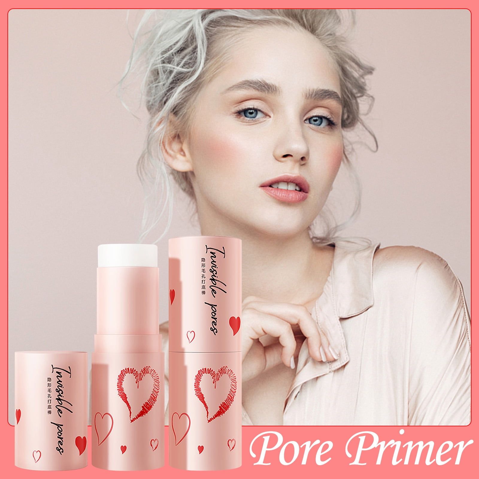 LEHOZIHEQ Magic Pore Eraser, Invisible Pore Face Primer Stick for Flaw ...