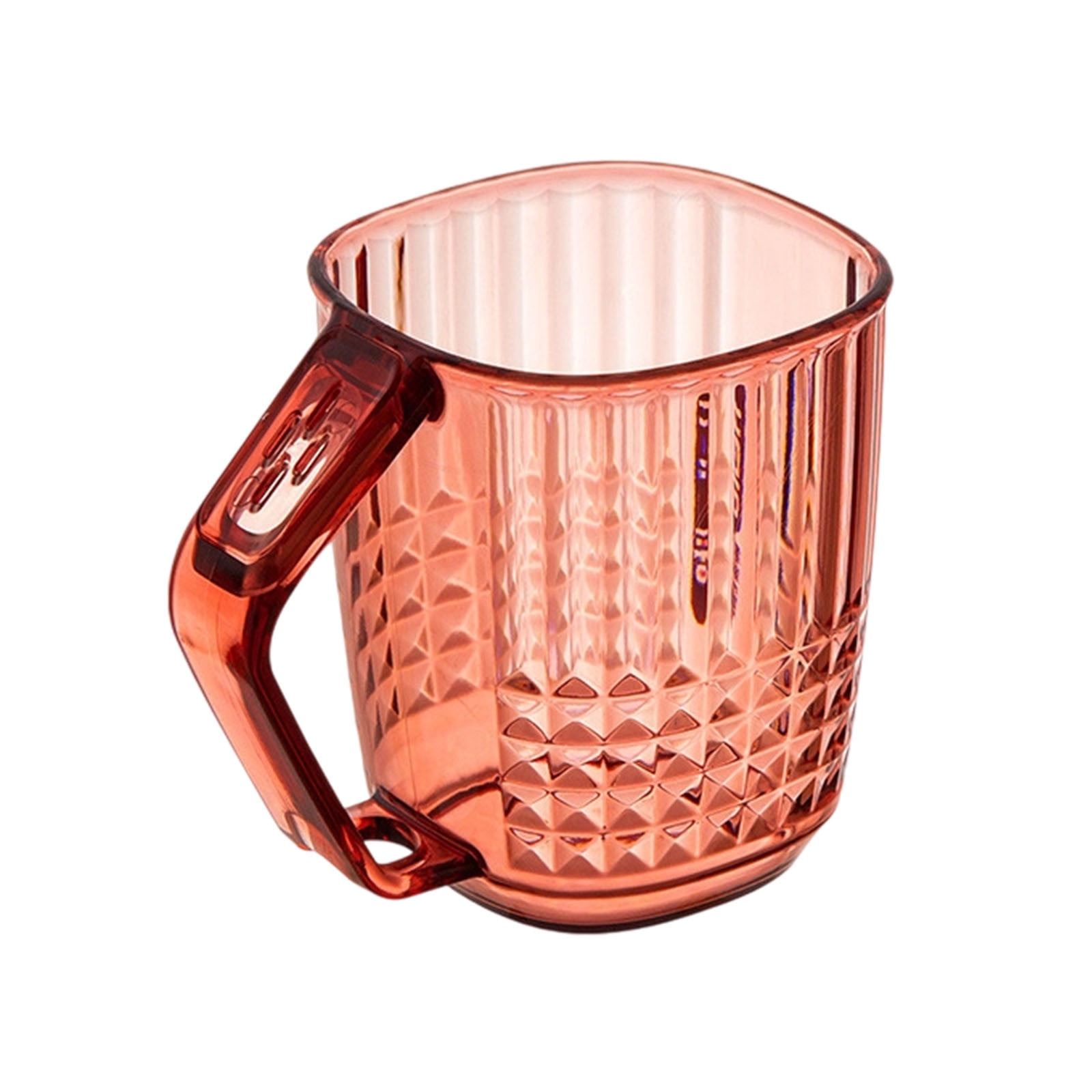 LEHOZIHEQ Mouthwash Cup, Bathroom Plastic Cups, Reusable Clear ...