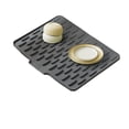 LEHOZIHEQ Silicone Dish Drying Mat, Food-Grade Silicone,Easy Clean Pad ...