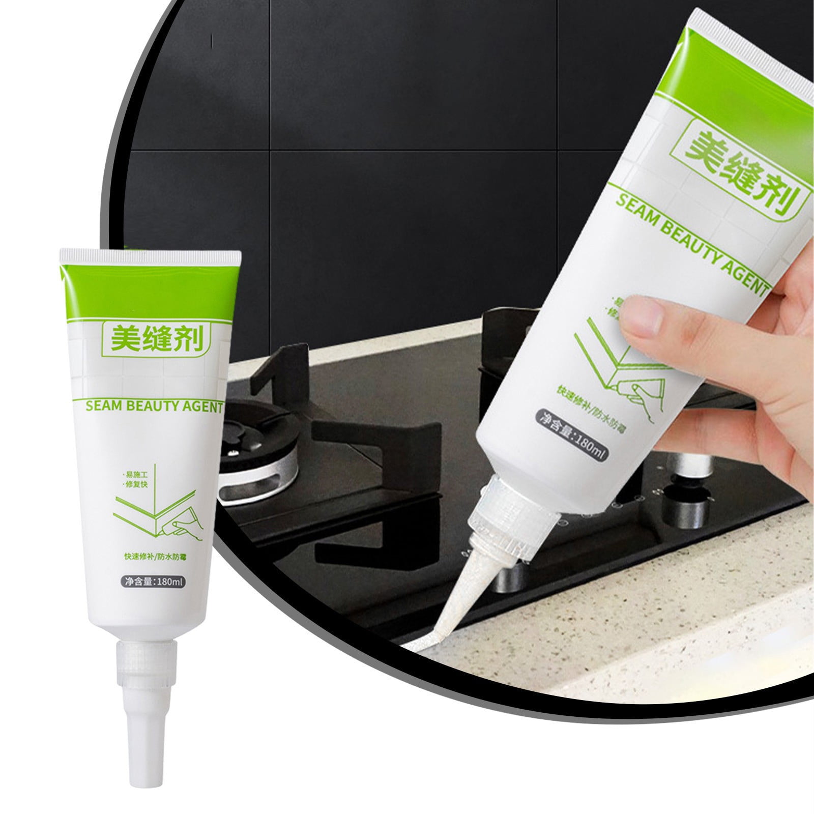 LEHOZIHEQ Tile Grout Reviver, White Grout Filler Renew Grouts for ...