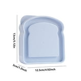 LEHOZIHEQ Toast Shape Sandwich Box, Sliced Toast box Adult Sandwich ...
