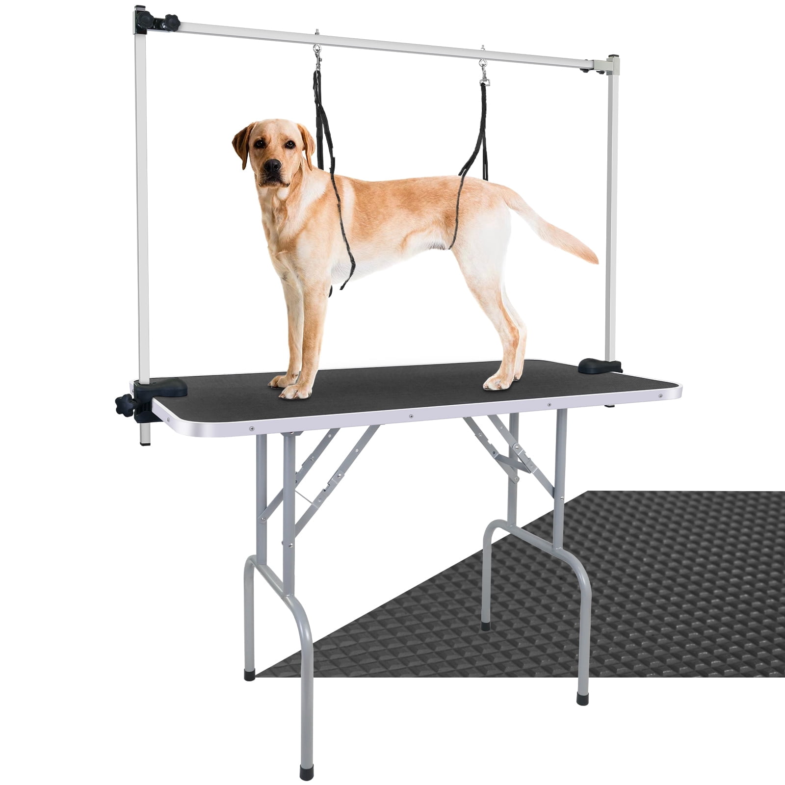 LEIBOU 45'' Professional Foldable Heavy Duty Dog Pet Grooming Table ...