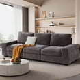 LEISLAND 100.5" Sectional Couches for Living Room, Modular Deep Seat ...