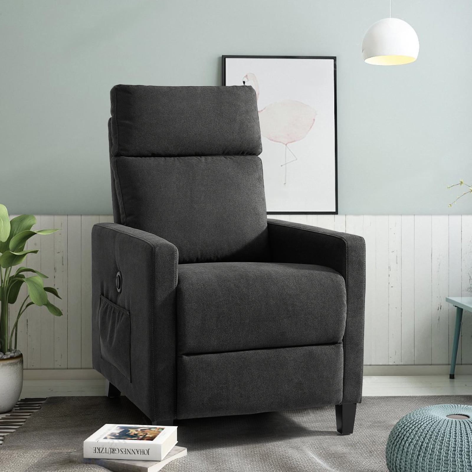 LEISLAND Power Recliner Chairs for Adults, Small Recliner Chairs for ...