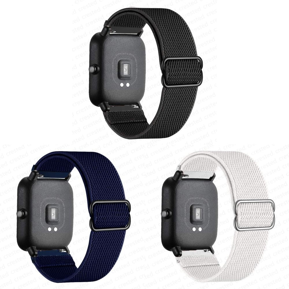 LEIXIUER 1/3Pack Scrunchie Nylon Strap For Samsung Galaxy watch 5 4 40 ...