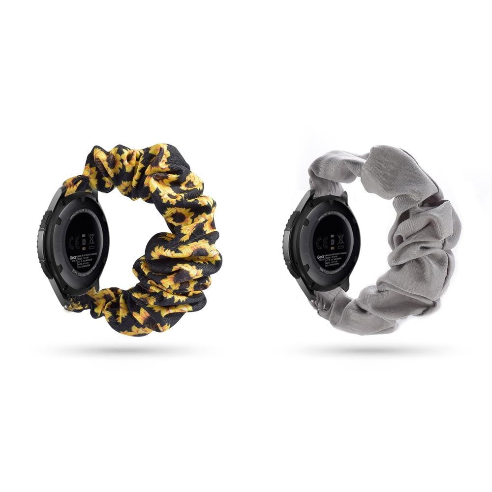 LEIXIUER 20mm 22mm Nylon Scrunchie Strap for Samsung Galaxy watch 5 4 ...