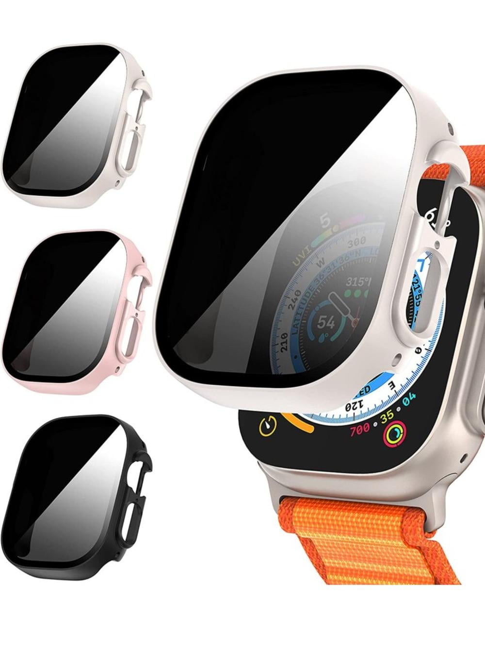 LEIXIUER 2Pack Waterproof Privacy Case Compatible with Apple Watch ...