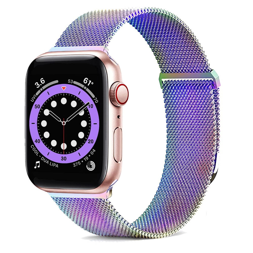 LEIXIUER Magnetic Loop Strap Compatible with Apple Watch Band iWatch ...
