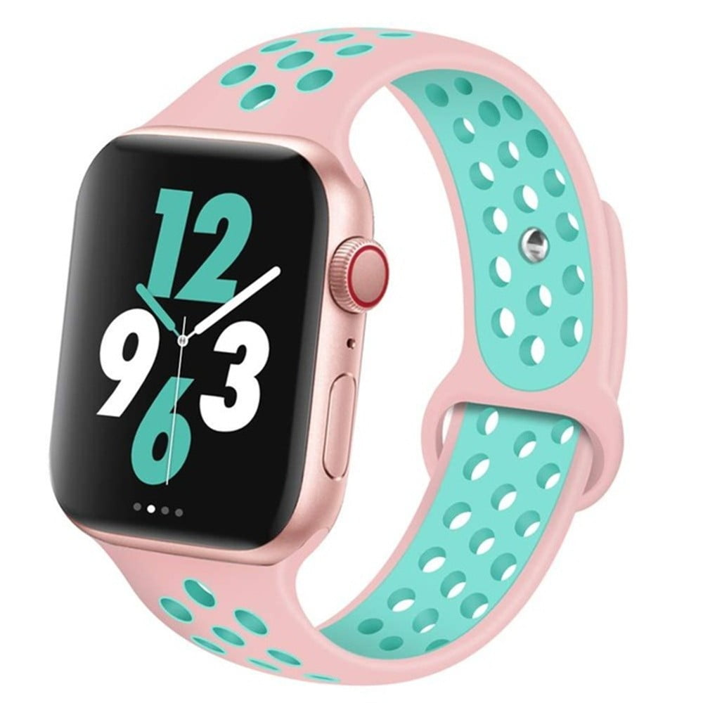 LEIXIUER Silicone Strap Compatible with Apple Watch Band 45mm 41mm 38mm ...