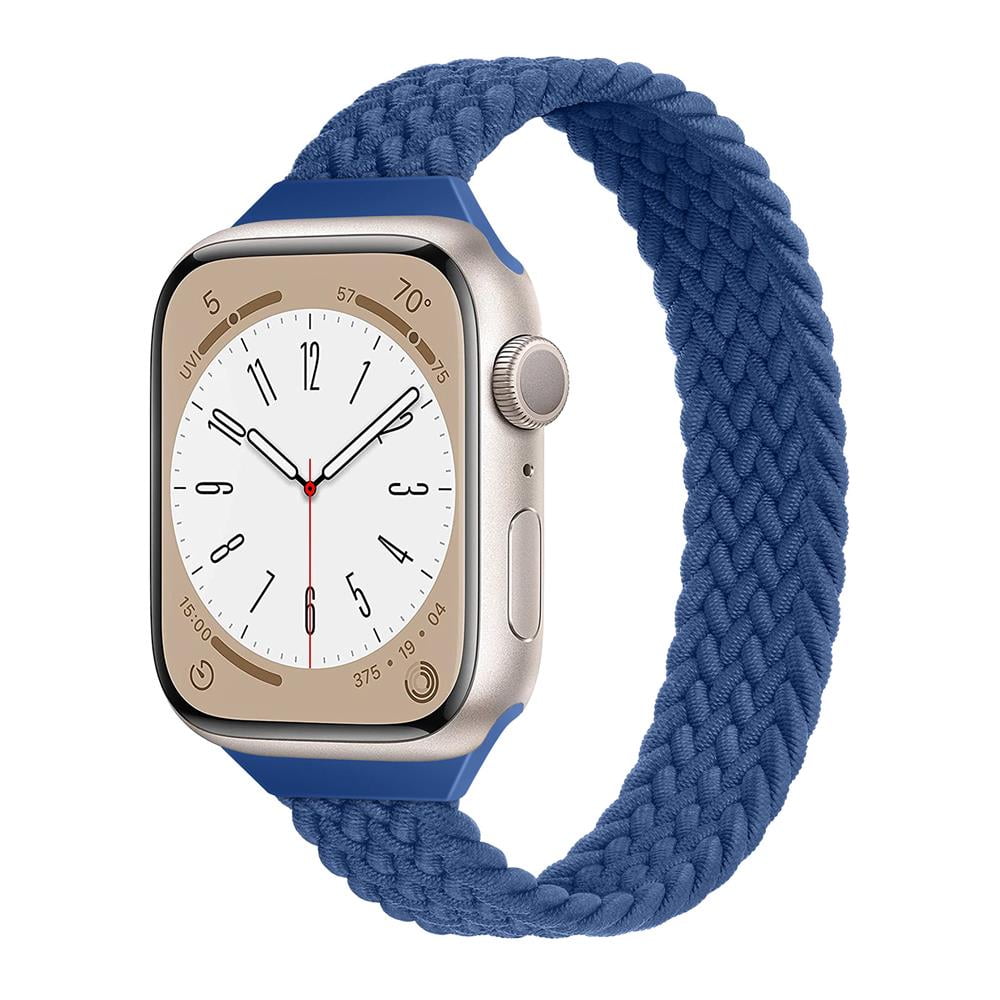 LEIXIUER Slim Braided Solo Loop Bands Compatible with Apple Watch Bands ...