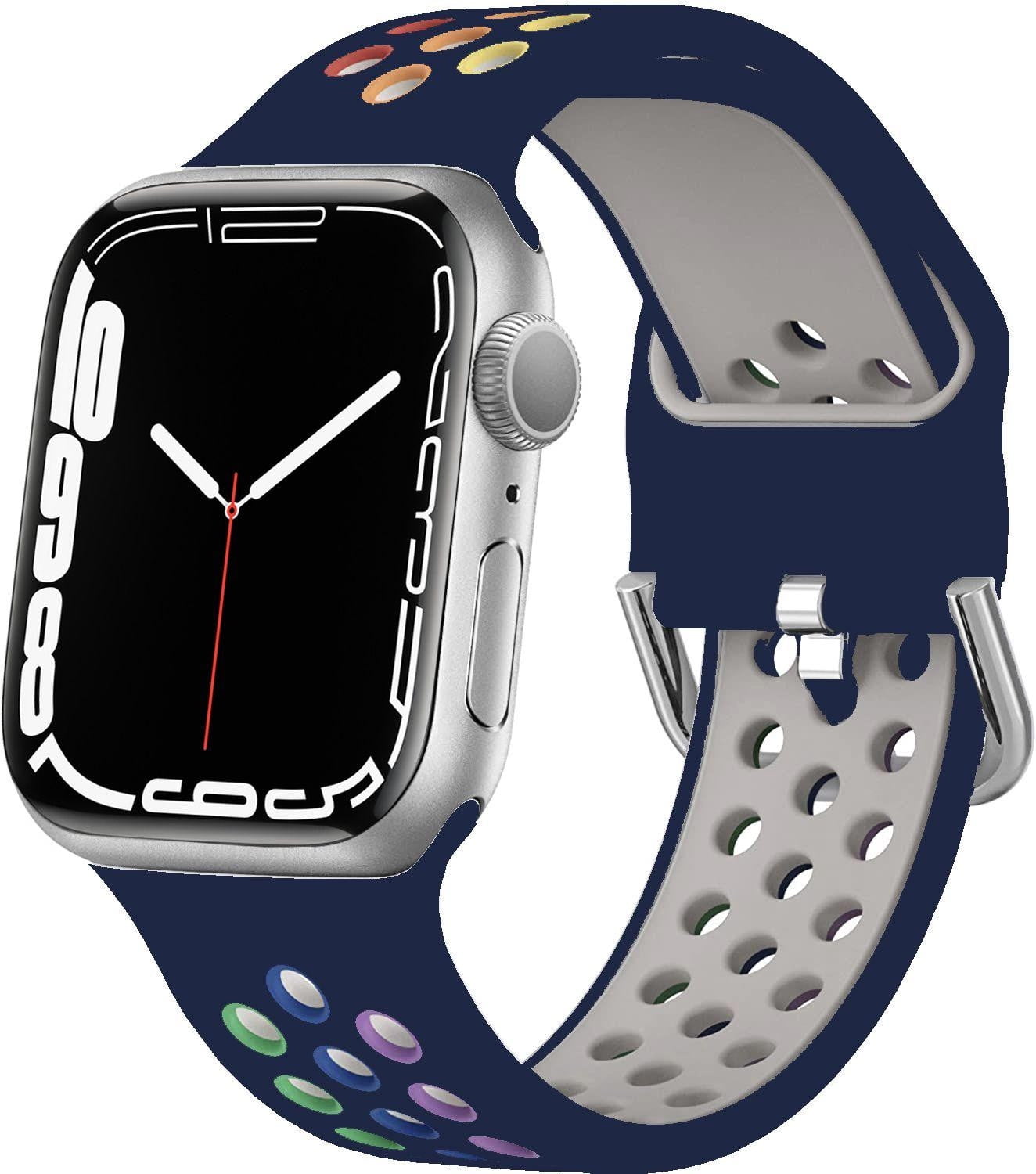LEIXIUER Sport Bands Compatible with Apple Watch Band iWatch Bands 49mm ...