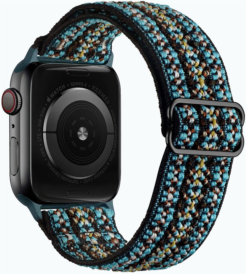 LEIXIUER Stretchy Solo Loop Strap Compatible with Apple Watch Bands ...