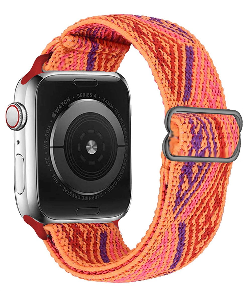 LEIXIUER Stretchy Solo Loop Strap Compatible with Apple Watch Bands ...