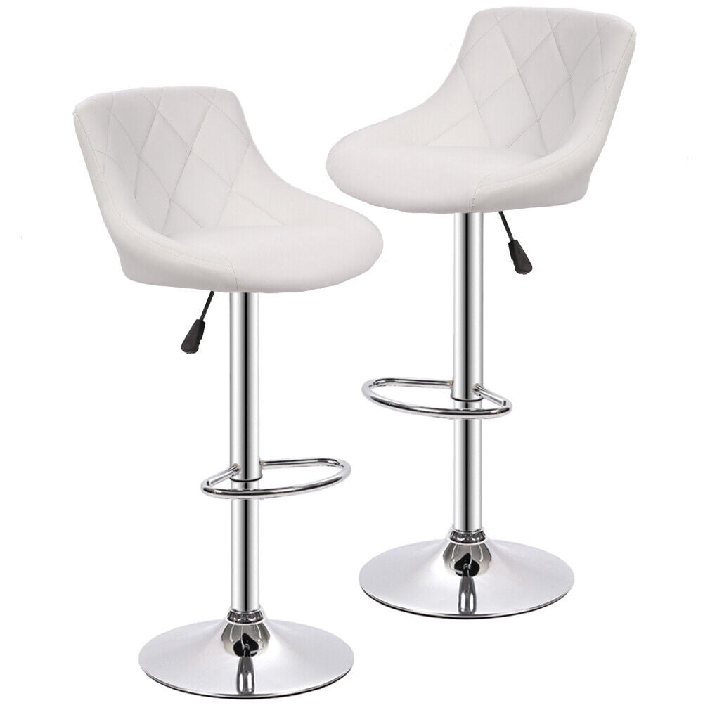 LEIYY Counter Height Bar Stools Set of 2 Bar Stools Swivel Stool Height ...