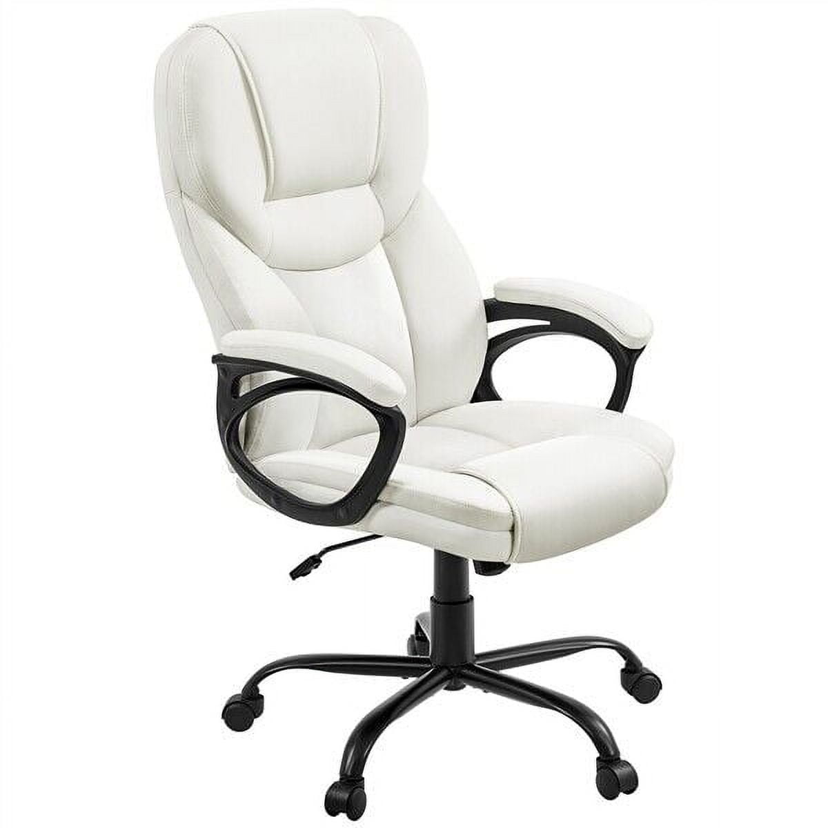 LEIYY High Back Executive Office Chair Faux Leather Ergonomic ...