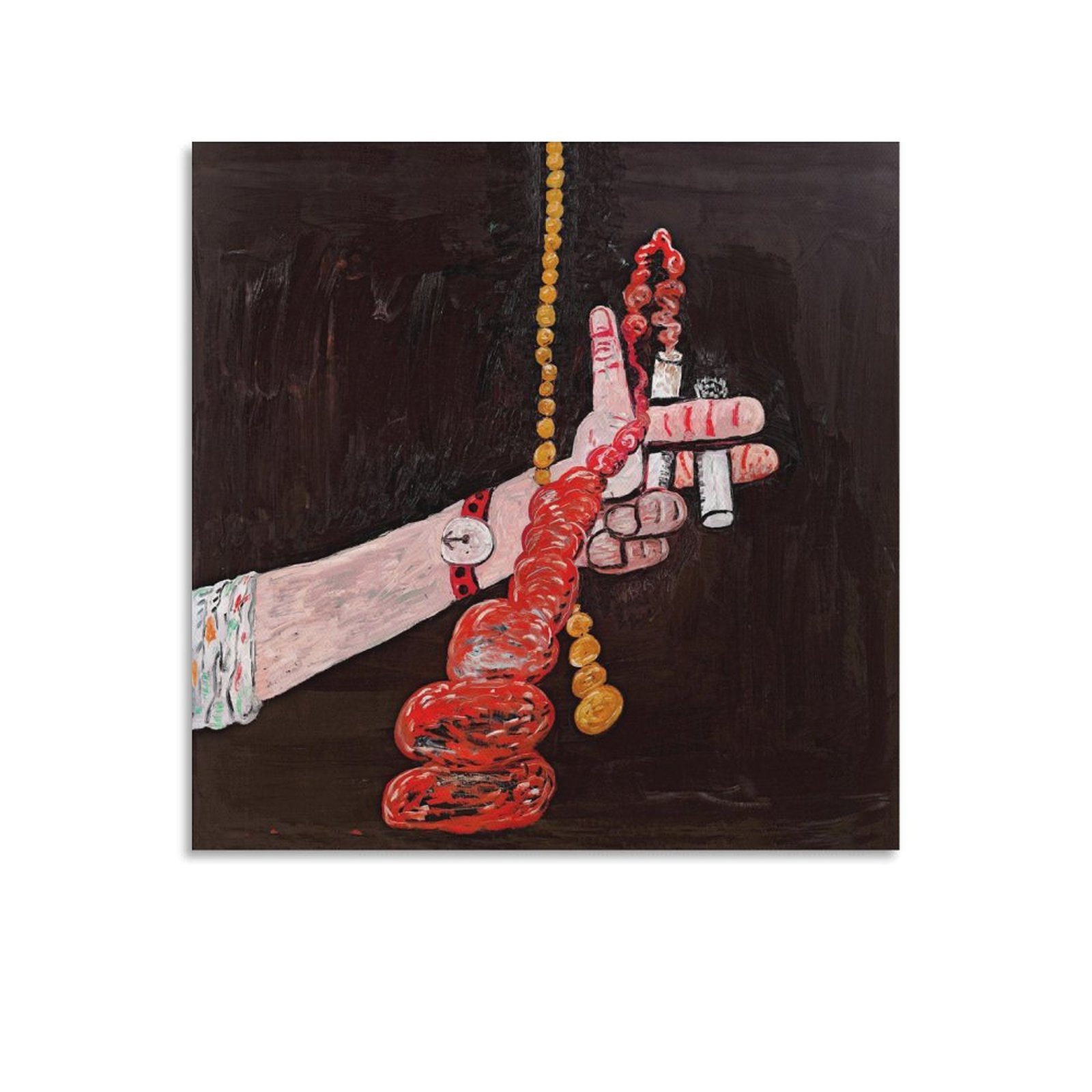 LEIZHANG Philip Guston Talking Large Canvas Printing Famous Paintings ...