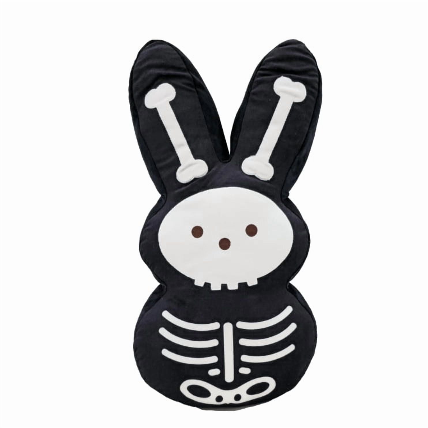LEJHVAQK 24" Jumbo Skeleton Bunny Plush - Goth Easter Rabbit Stuffed ...