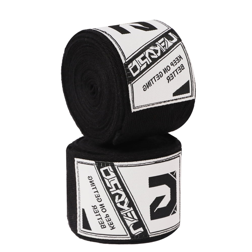 LEKÄRO Elastic Cotton Boxing Hand Wraps for Muay Thai MMA Training for ...