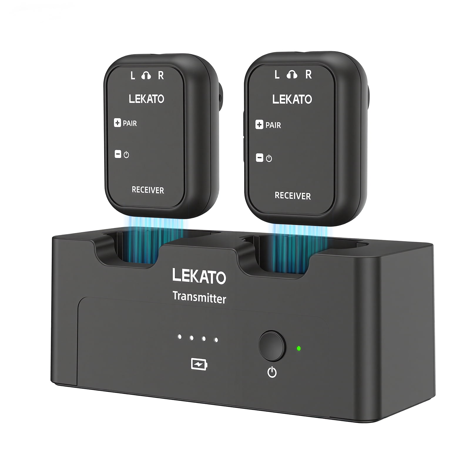 LEKATO Wireless in-Ear Monitor with Charging box , 30H Battery Life ...