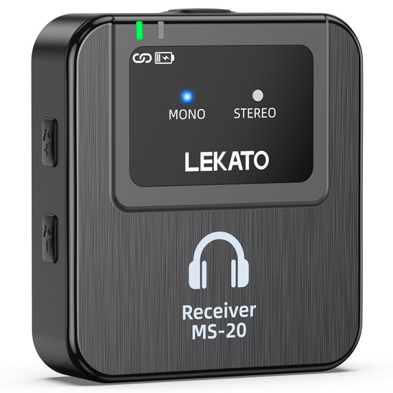 LEKATO Wireless in-Ear Monitor MS-20 for Charging Box, 1 Beltpack ...