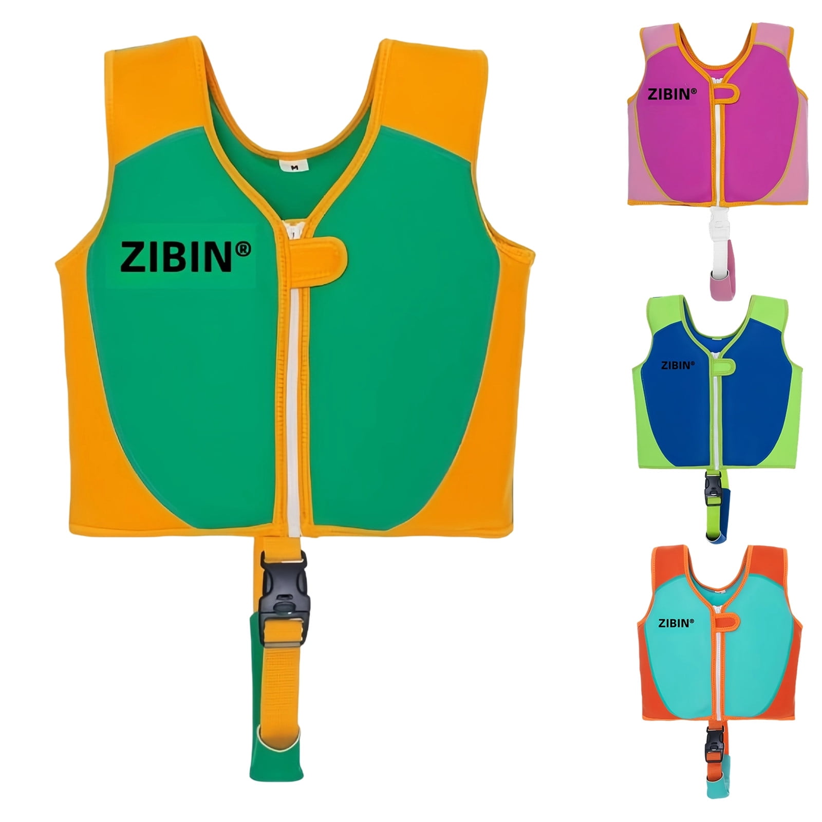 LEKDFST Kids Swim Vest Boys Girls Learn To Swim Toddler Life Jacket ...