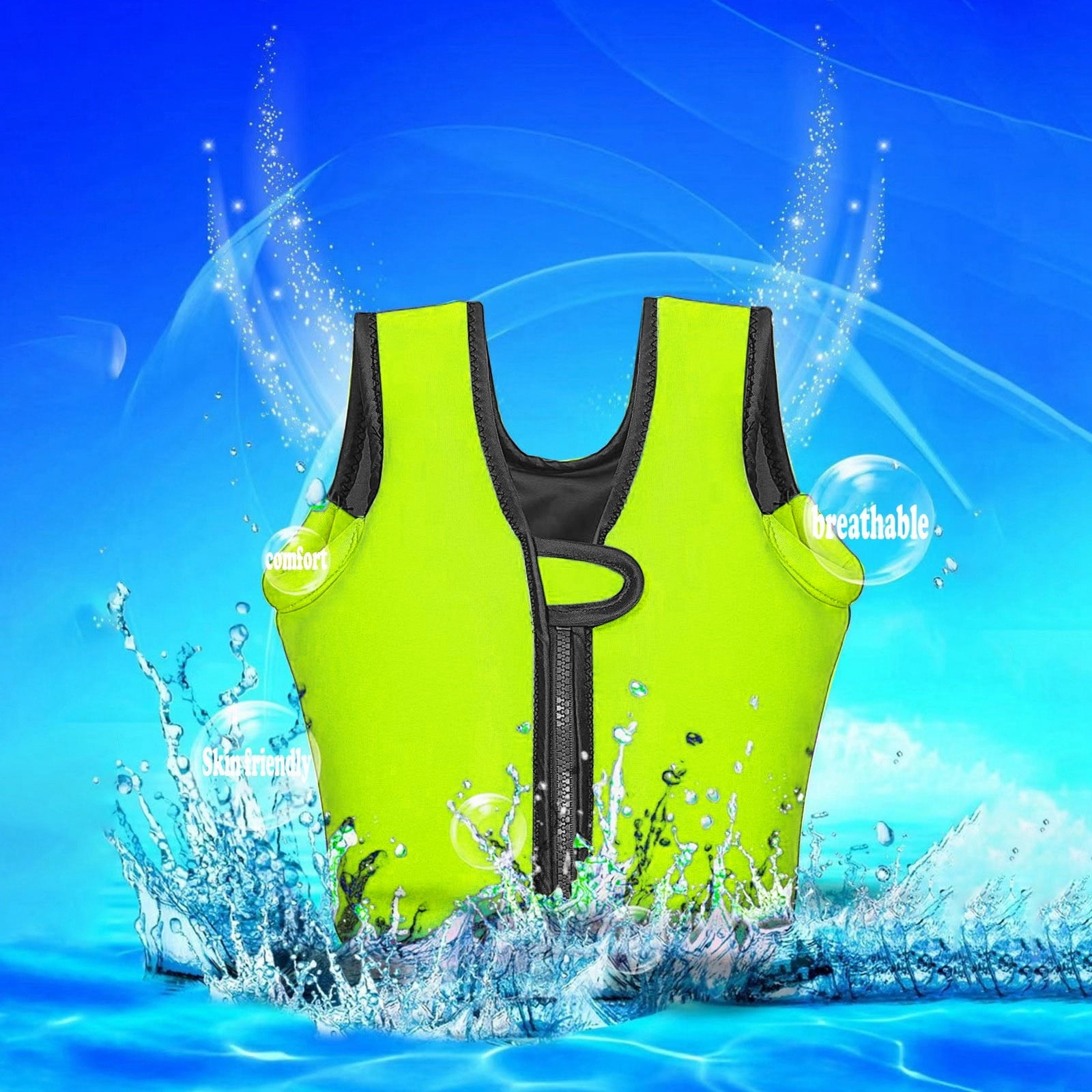 LEKDFST Kids Swim Vest Girls Boys Learn To Swim Toddler Life Jacket ...
