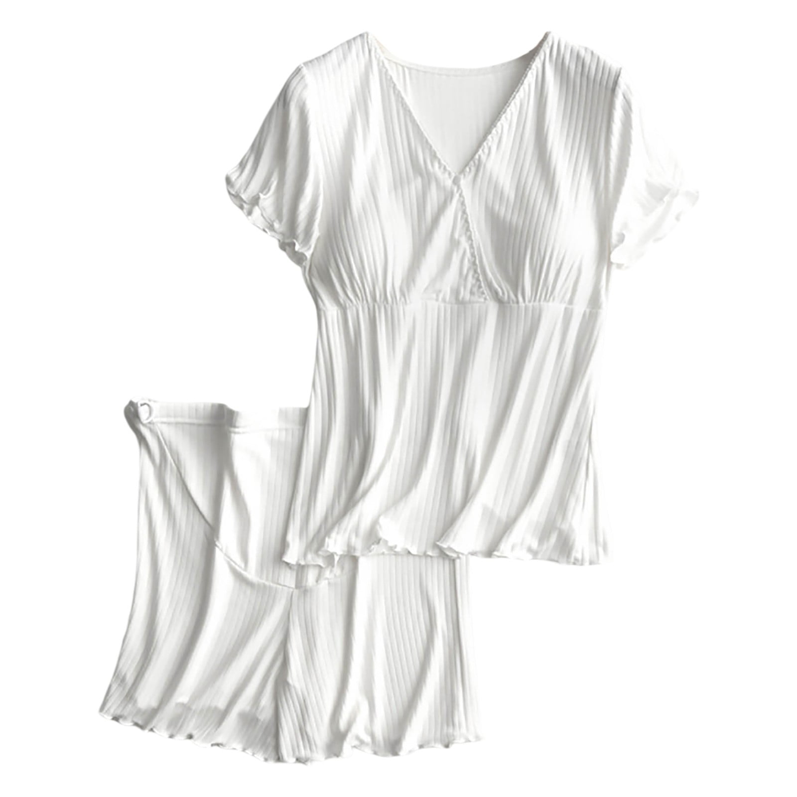 LEKDFST Womens Maternity Pajamas Set Nursing Pjs for Breastfeeding Soft Postpartum Lounge Sets ...