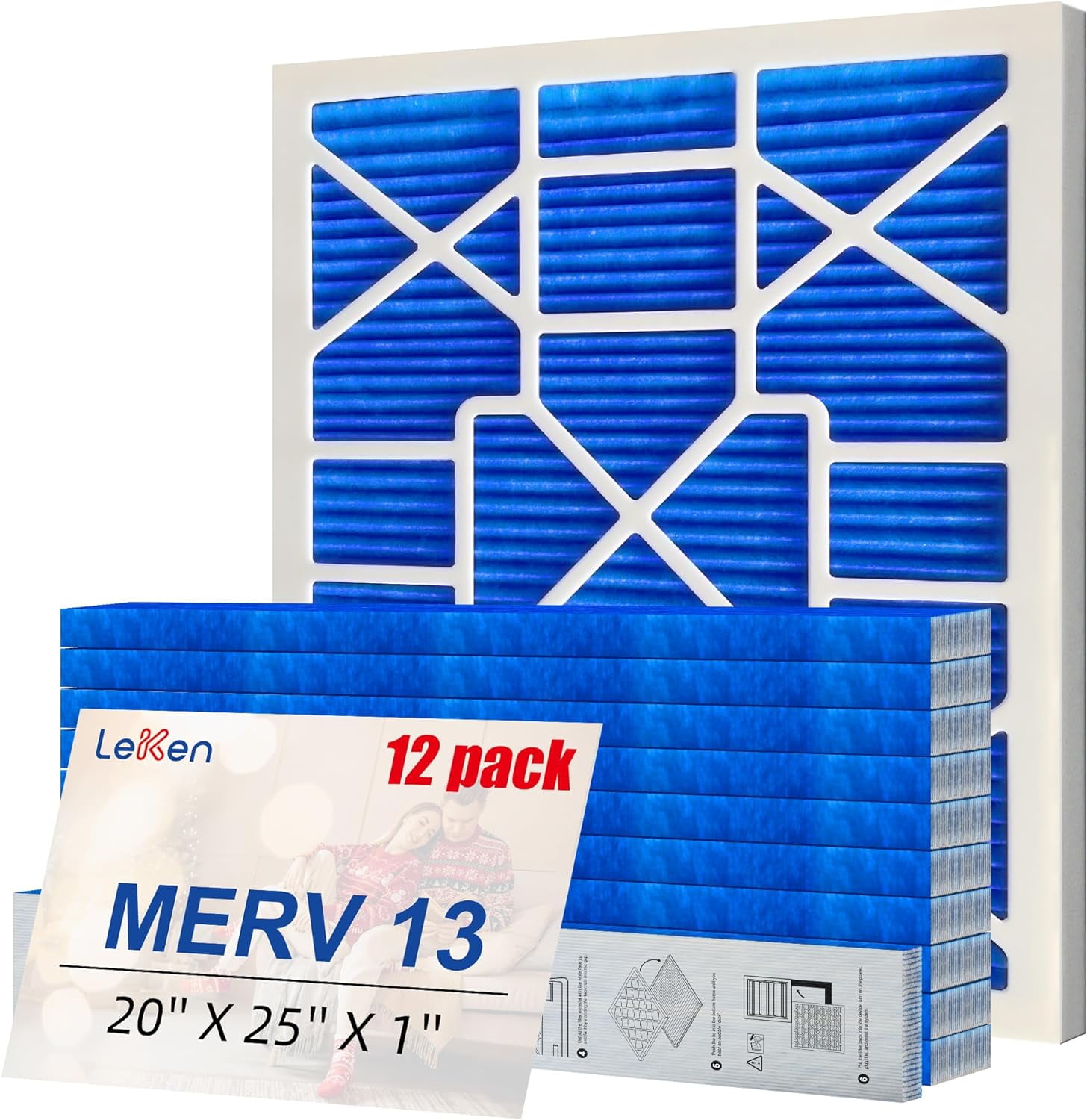 LGM 20x25x1 AC Furnace HVAC Filter Reusable Electrostatic MERV 13 For ...