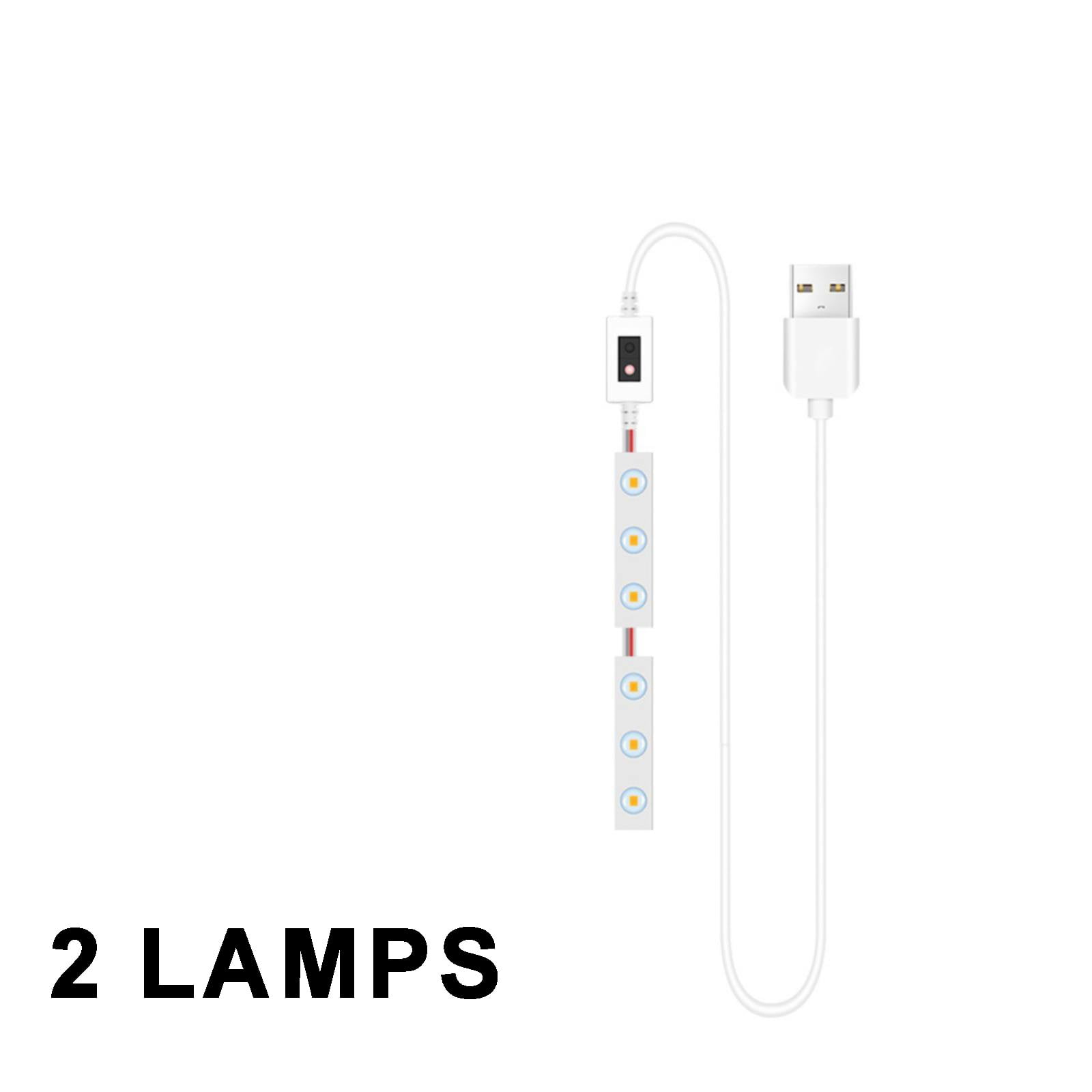 LEKODE 2pieces LED Makeup Lights Dimmable Control Vanity Lights ...