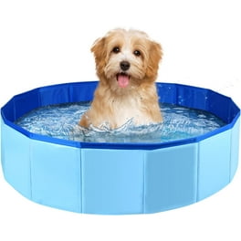 All For Paws 63 Large Collapsible Doggy Pool Plastic Outdoor Bath Tub with Drainage for Dogs Kids Walmart