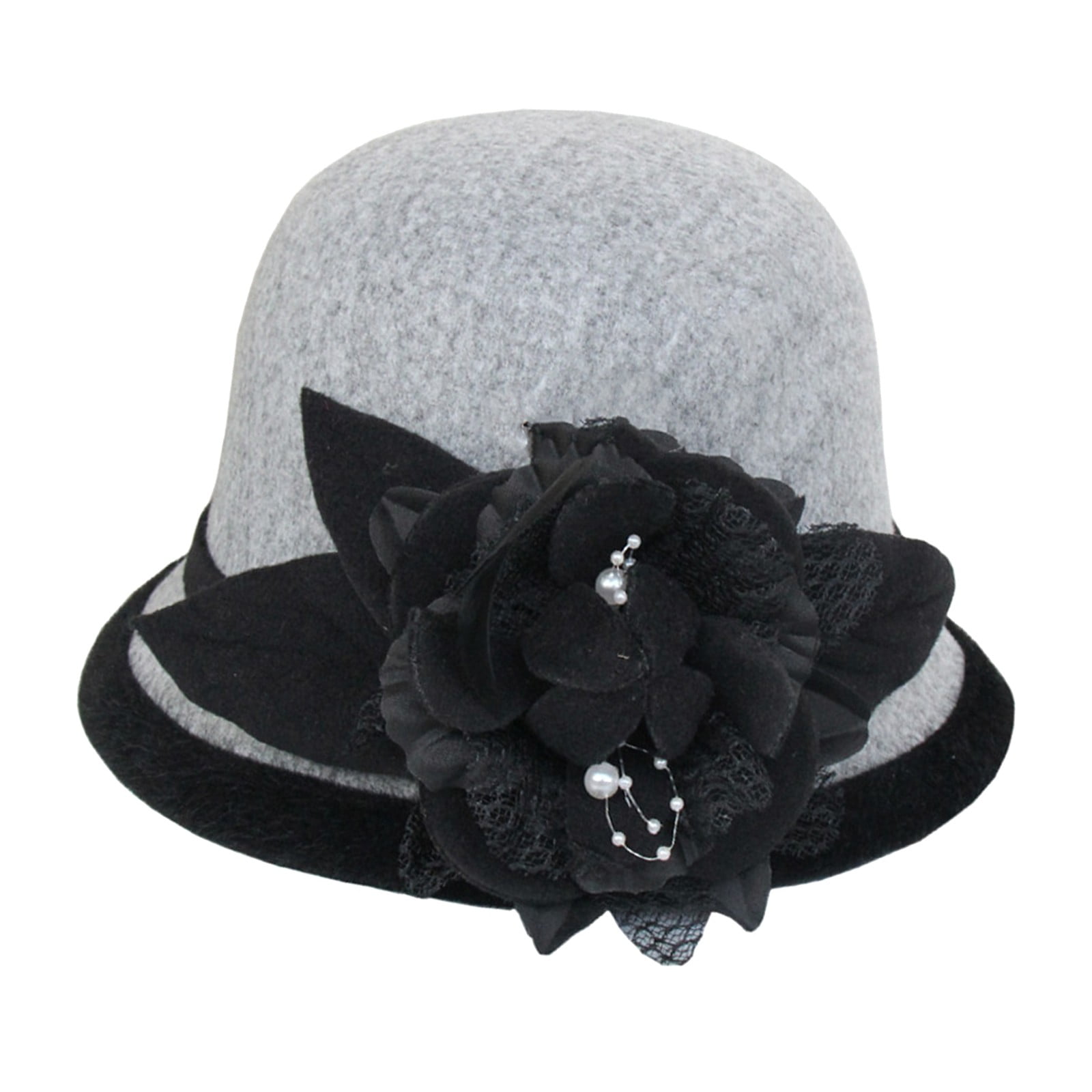 LEKODE Fedoras for Men Bucket Hats for Woman Top Hat Wide Brim Bucket ...