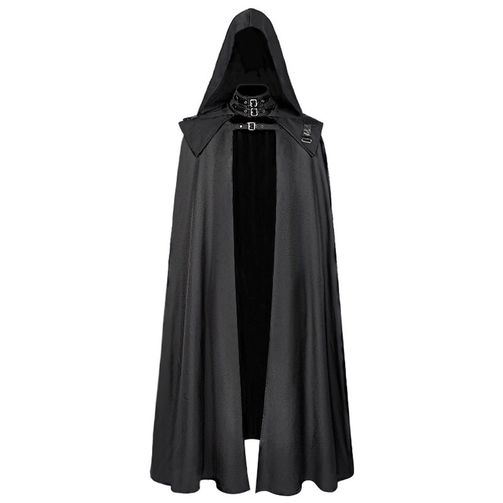 LEKODE gothic cape wizard robes medieval cloak cloak coat Woman And Man ...