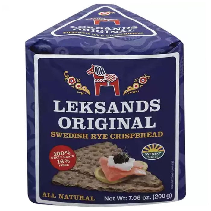 LEKSANDS CRISPBREAD TRIANGL SWEDISH 7.06 OZ - Pack of 12 - Walmart.com