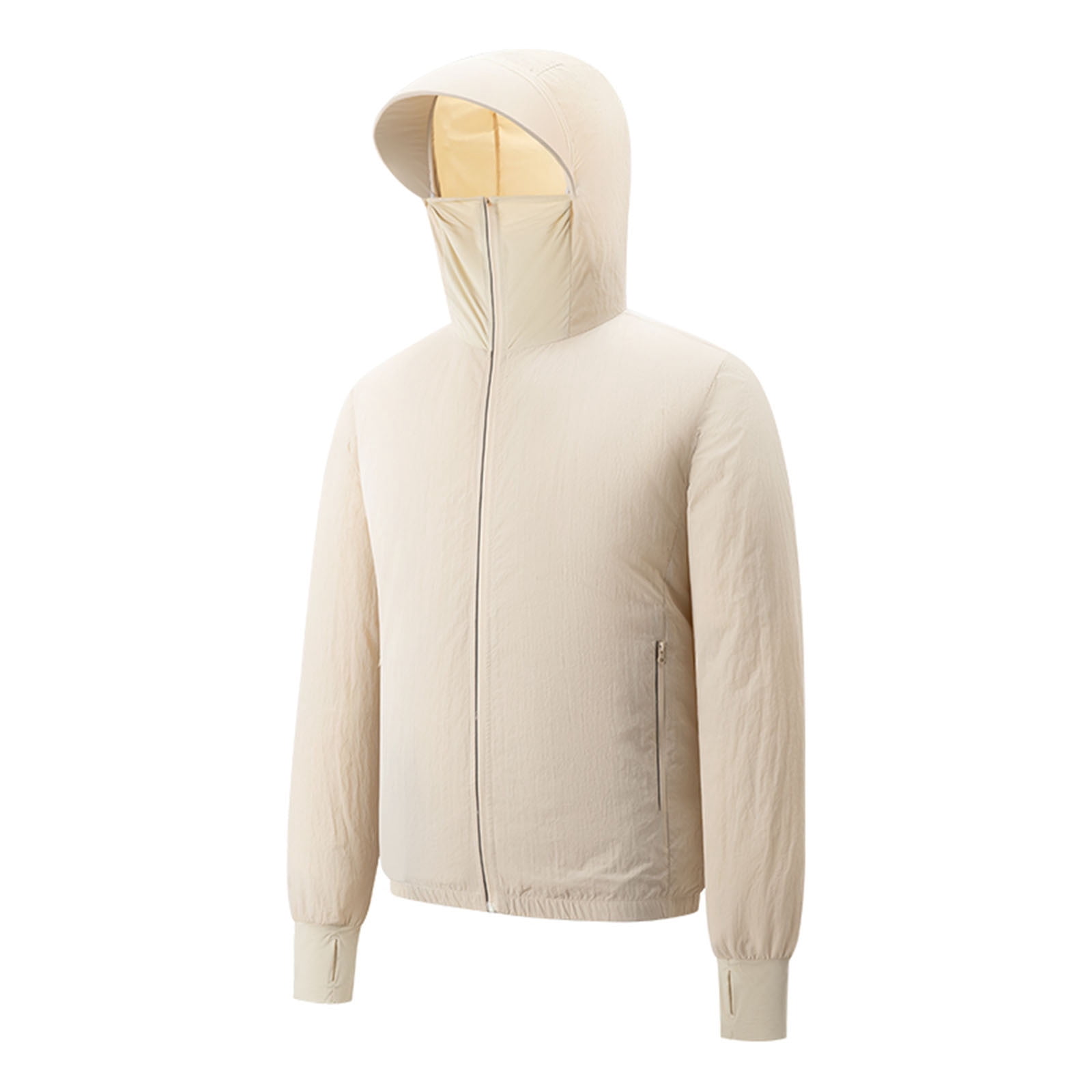 LEKWK Cooling Jacket for Men Women UPF 50+ Air Conditioner Hoodie with ...