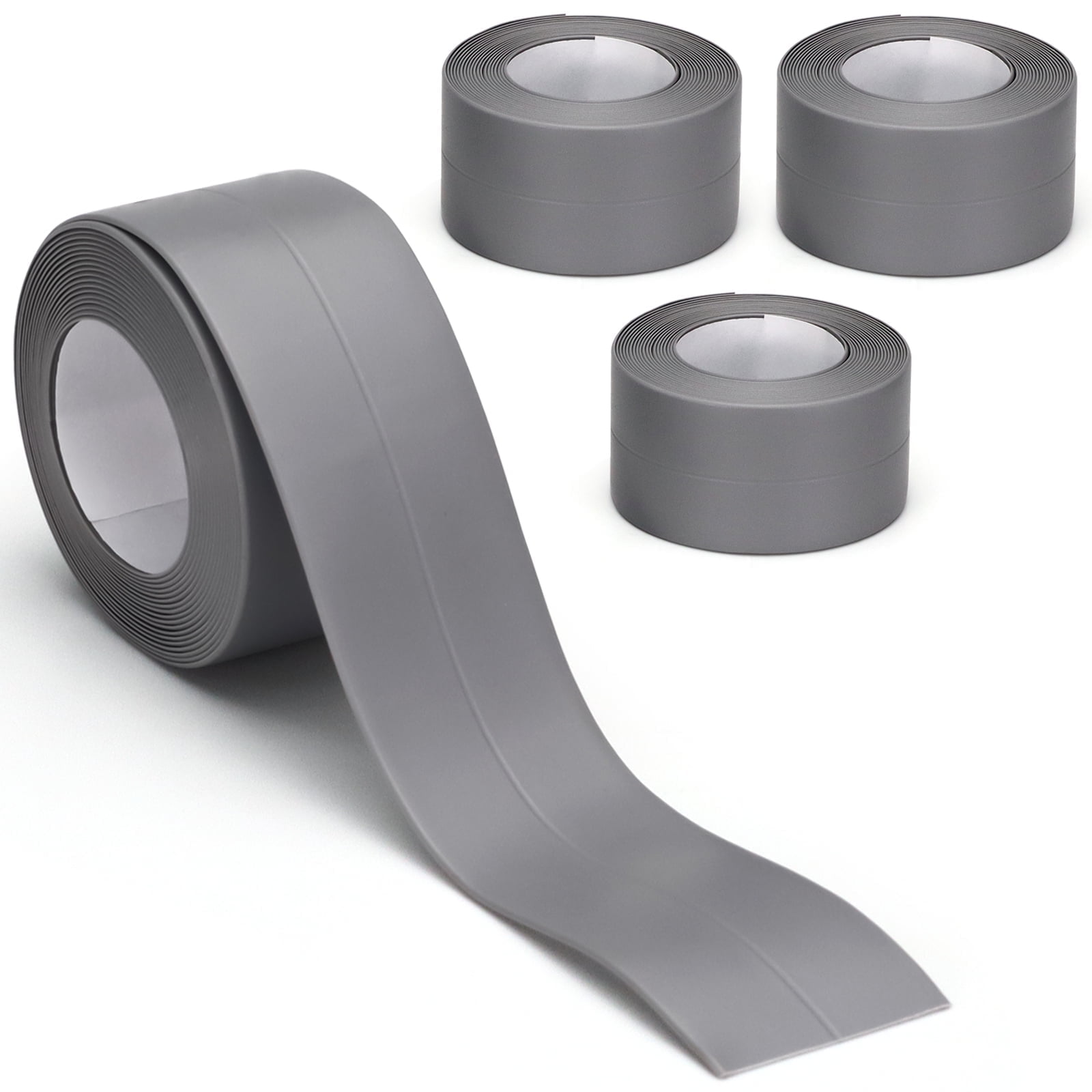 LELE LIFE 4 Rolls Caulk Tape Waterproof Self Adhesive, Toilet Strip ...