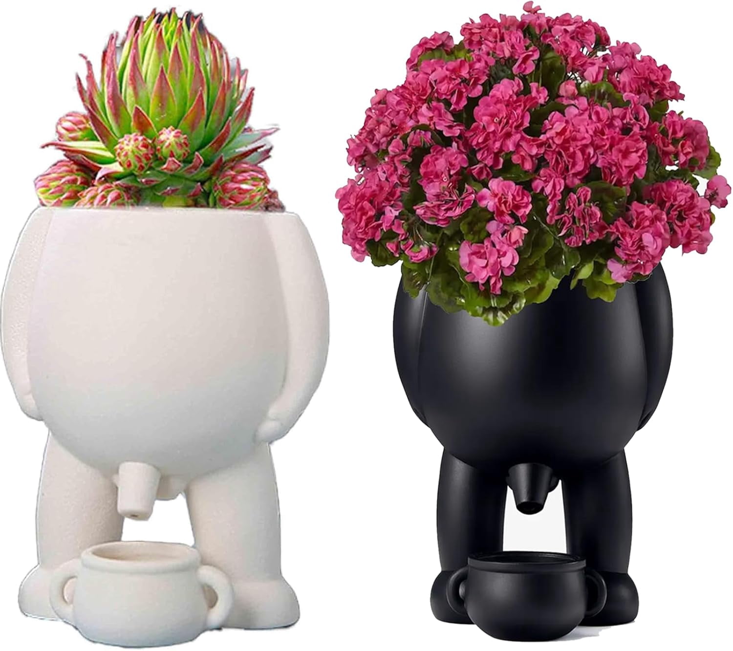 LELEBEAR Piss Pot Planter, Piss Pot for Plants, Peeing Plant Pot ...
