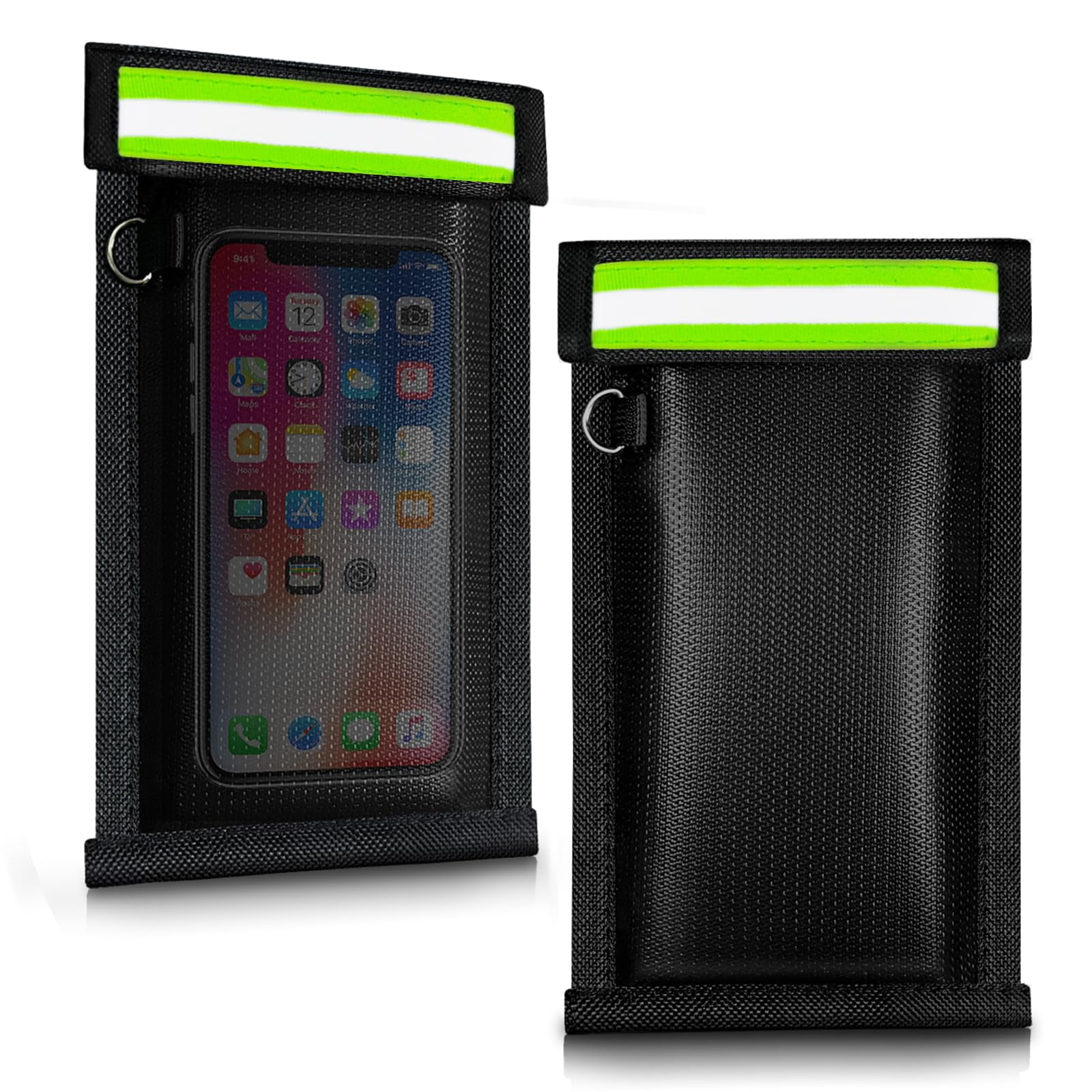 LELEE Faraday Bags for Phones and Car Keys, 2 Pack Signal Blocking ...