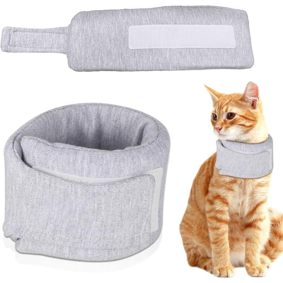 LELINKER Cat Cone Collar Soft, Adjustable Cat Recovery Collar to Stop ...