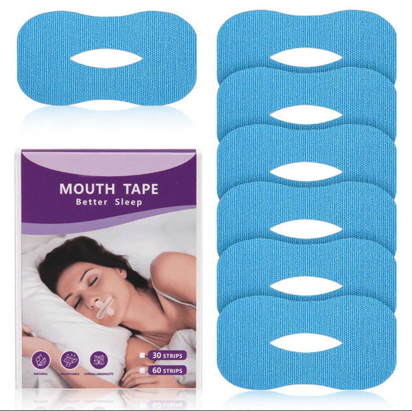 LELINKER Mouth Tape for Sleeping Sleep Tape, Nose Breathing Snoring Lip ...