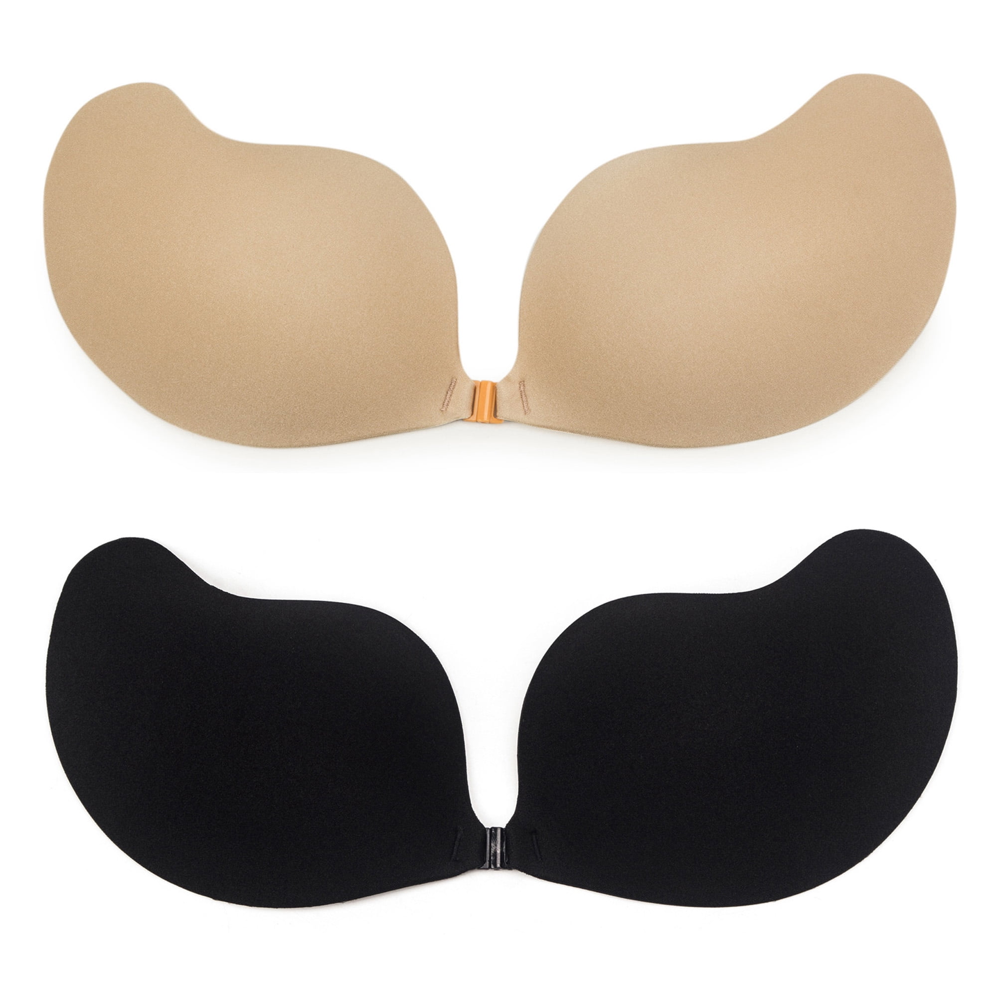 LELINTA 2 Piece Pack Women Self-Adhesive Push Up Bra Silicone Chest ...
